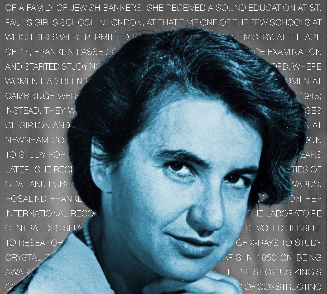 Exhibition Visionary Female Researchers: Rosalind Franklin | Hochschule Bonn-Rhein-Sieg (H-BRS)